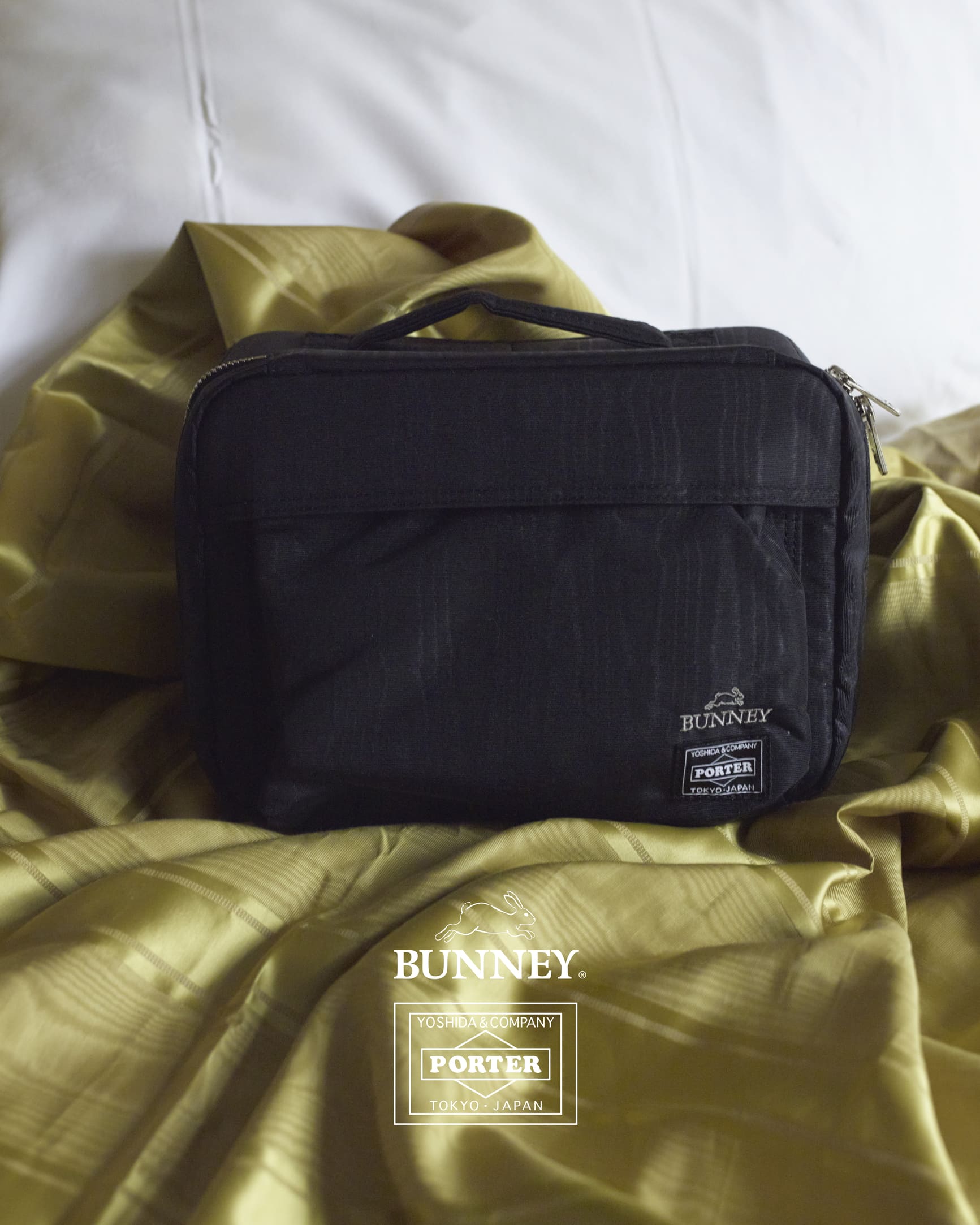 英国 BUNNEY と PORTER によるコラボレーション